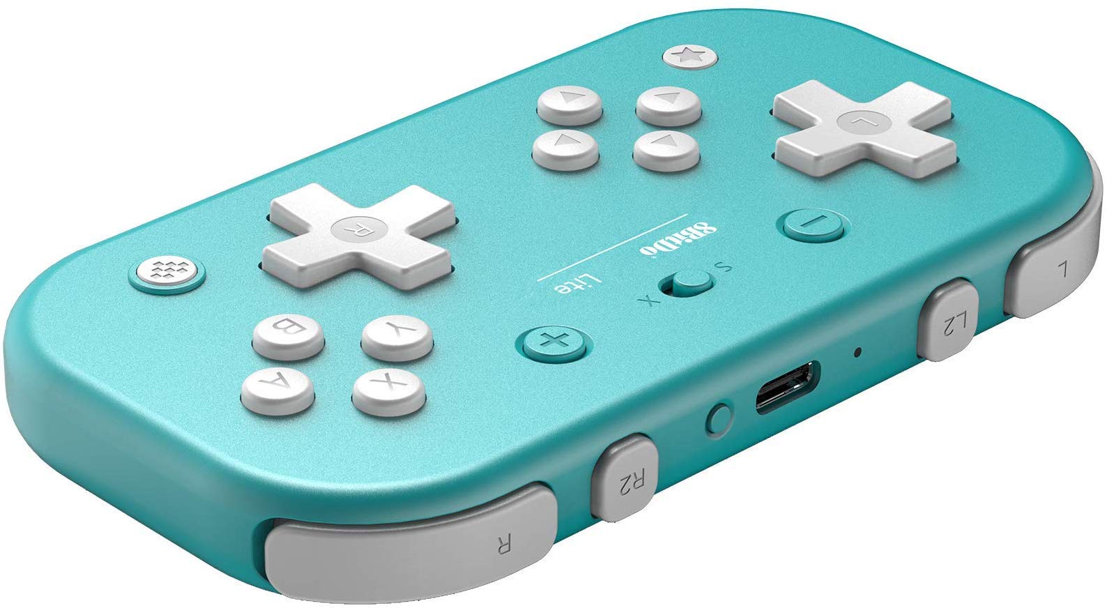 8Bitdo Lite Bluetooth Gamepad for Switch Lite, Switch & Windows (Turquoise Edition)