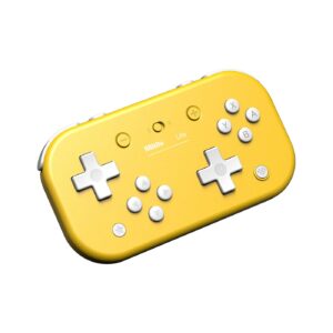 8bitdo lite bluetooth gamepad for switch lite, switch & windows (yellow edition)