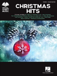 christmas hits songbook: arrangements for singers with piano and guitar accompaniments (vocal sheet music)