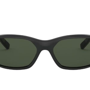 Ray-Ban Men's RB2016 Daddy-O Rectangular Sunglasses, Black/G-15 Green, 59 mm