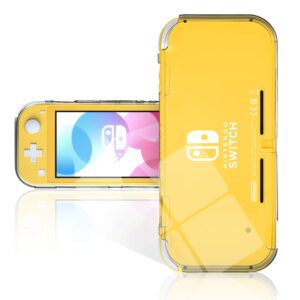 heatfun tpu case for nintendo switch lite, soft protective case for nintendo switch lite - clear