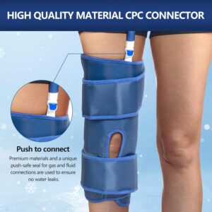 Koozam Cryo Cuff Knee Cooler Cold Therapy Ice Machine for Knee System | Cryotherapy Cuff Machine Combines Compression with Cold Therapy | Essential for After Knee Surgery, Rehab & Sports Injuries