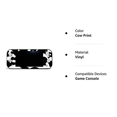 MightySkins Skin Compatible with Nintendo Switch Lite - Cow Print | Protective, Durable, and Unique Vinyl Decal Wrap Cover | Easy to Apply, Remove, and Change Styles | Made in The USA