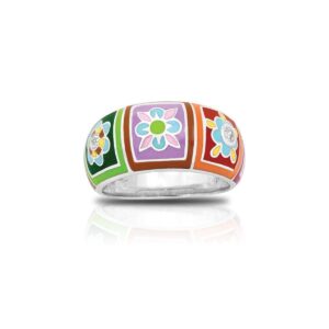 belle etoile bavaria ring multicolor ring size: 8