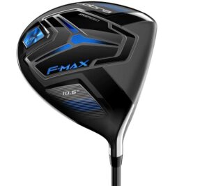 cobra golf 2020 f max driver black-blue (men's, right hand, stiff flex, 10.5)