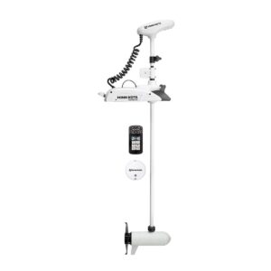 minn kota 1363738 riptide terrova saltwater electric-steer bow-mount trolling motor with i-pilot link gps, 112 lbs thrust, 60" shaft