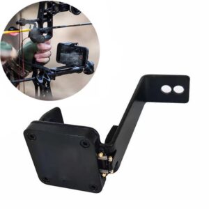 ace hunter bow mount arrow mobile phone holder bracket for archery hunting photos and video moment recorder