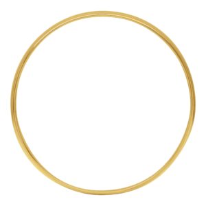 Brilliant Expressions 10K Yellow Gold Classic 2MM Women's Ring - Conflict-Free, Durable, Plain Wedding Band - Size 8