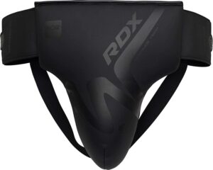 rdx groin protector for boxing, muay thai, kickboxing and mma fighting, maya hide leather abdo gear for martial arts training, men jockstrap abdominal guard for sparring, taekwondo and grappling