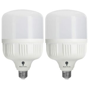 2 pack bluex 300w bulb - 350w bulb equivalent, 40w led corn light bulb cool white 5000k e26 base 4000 lumens 300 watt light bulb, high watt commercial