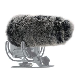 sunmon mic furry windscreen, vmp+ deadcat windshield compatible with rode videomic pro+ plus camera microphone