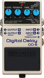 boss dd-8 digital delay pedal