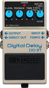 boss dd-3t digital delay pedal