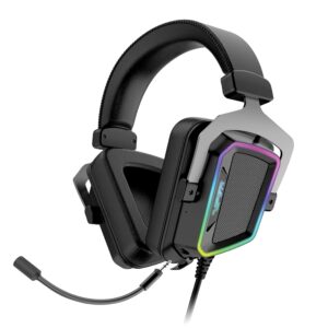 patriot viper gaming v380 high definition 7.1 virtual surround gaming headset w/enc microphone and full spectrum rgb