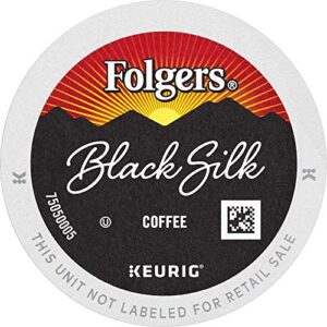 folgers black silk dark roast coffee, 96 keurig k-cup pods