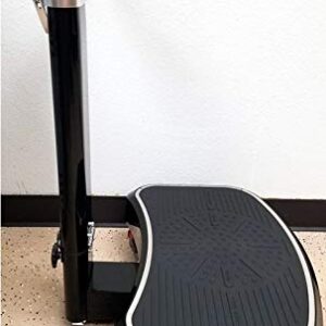 Mini Folding Pro 1500w Dual Motor Vibration Plate Exercise Cardio Workout Fitness Machine - 3 Vibration Modes - BMI