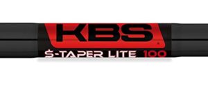 kbs money $-taper lite black pvd steel iron shafts 4-pw, set of 7 shafts - .355 taper tip (choose flex) (regular)