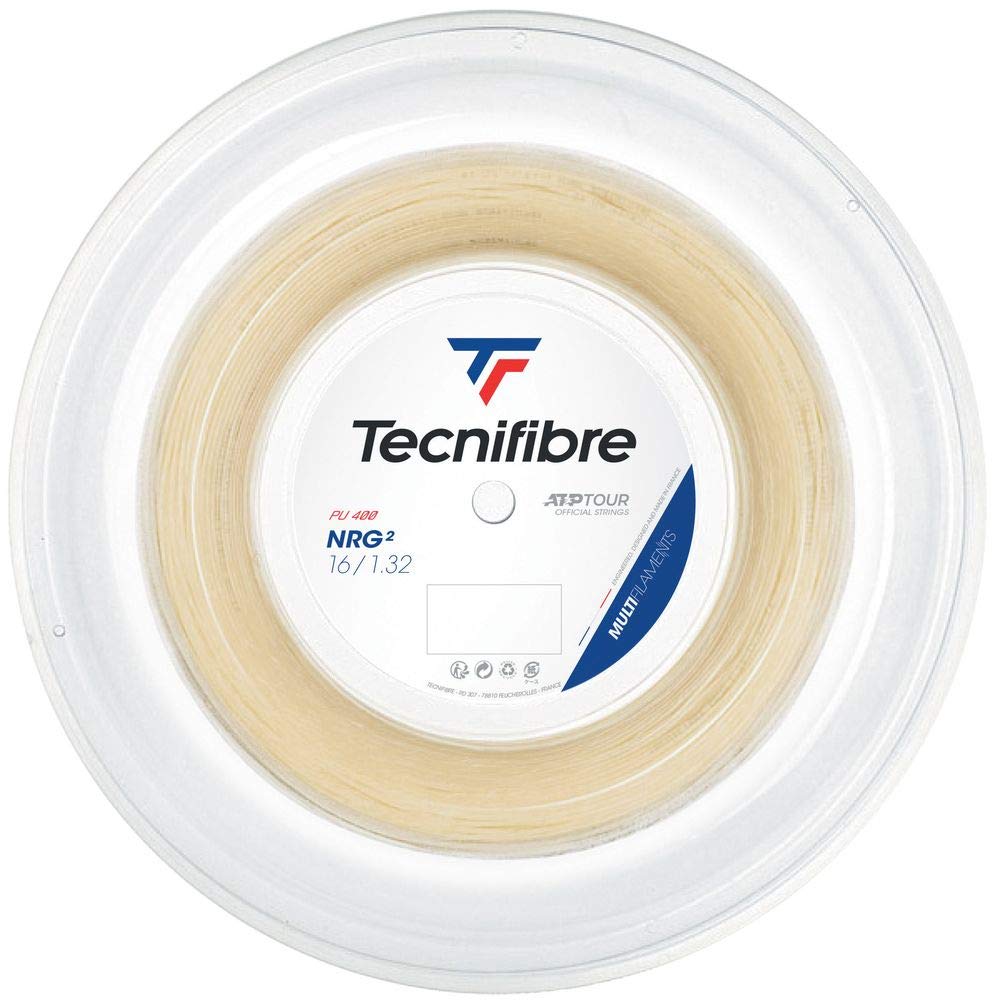 Tecnifibre NRG2 16g Tennis String - Reel 200m/660ft