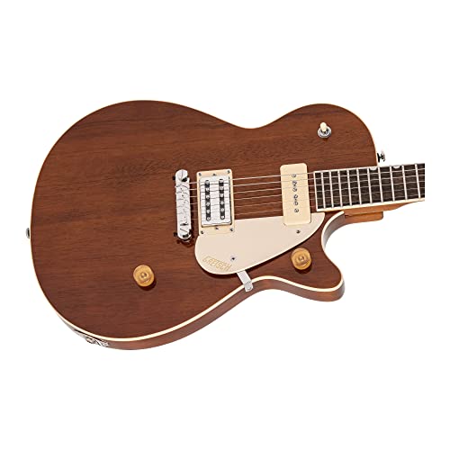 Gretsch G2215-P90 Streamliner Junior Jet Club 6-String Electric Guitar with Laurel Fingerboard and Three-Way Pickup Switching (Right-Handed, Single Barrel Stain)