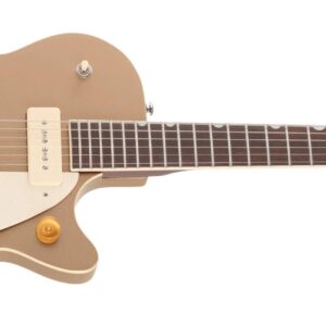 Gretsch G2215-P90 Streamliner Junior Jet Club Electric Guitar - Sahara Metallic with Laurel Fingerboard