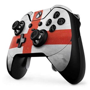 Skinit Decal Gaming Skin Compatible with Xbox One Elite Controller - Originally Designed England Flag Distressed Design