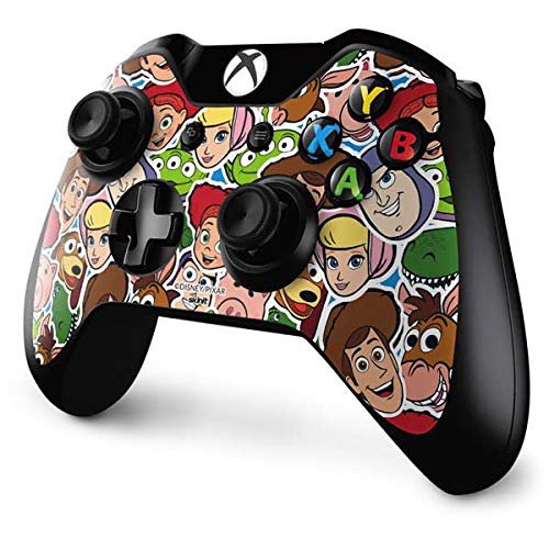 Skinit Decal Gaming Skin Compatible with Xbox One Controller - Officially Licensed Disney Toy Story Collages Portrait Design