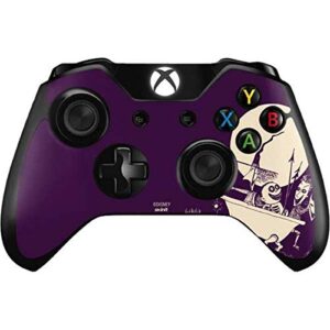 skinit decal gaming skin compatible with xbox one controller - officially licensed disney the nightmare before christmas lock shock and barrel art design