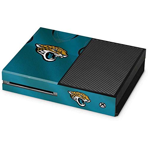 Skinit Decal Gaming Skin Compatible with Xbox One Console - Officially Licensed NFL Jacksonville Jaguars Team Jersey Design