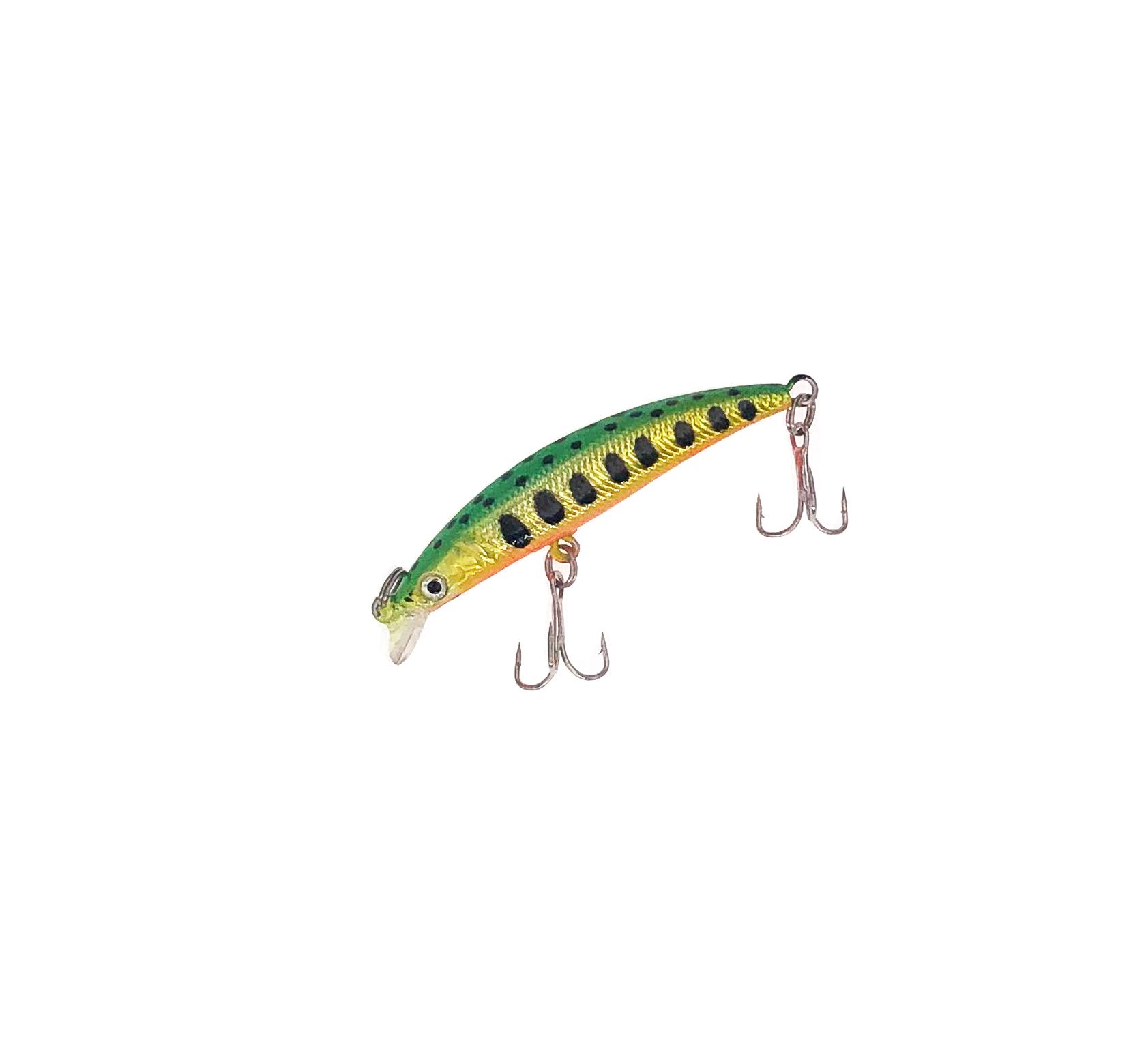 Sanhu Minnow Crankbaits for Bass Trout Fishing 4 Pieces Combo A