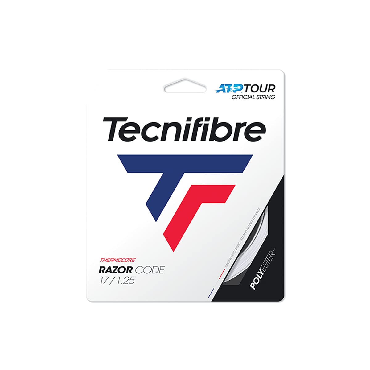 Tecnifibre Unisex_Adult Razor Code White 1.25 Tennis String