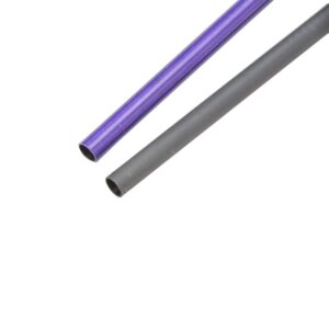 SHARROW 30 Inch Archery Pure Carbon Arrows Shaft ID 6.2mm Spine 250 300 350 400 450 500 550 600 Arrows Shaft for DIY Compound Recurve Bows Hunting (Purple, Spine 250)