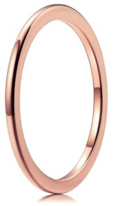 three keys jewelry womens rings unique rose gold tungsten carbide for man domed 1mm ring wedding band gifts bands rings for women size 6