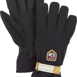 Hestra Windstopper Tour Glove - Fleece Glove for Cross Country Skiing and Ski Touring - Black - 8