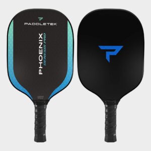 Paddletek Phoenix Genesis Pro - Professional Pickleball Paddles with Honeycomb Core – SRT Pro PolyCore & Fiberglass Epoxy Surface - High Tack Performance Grip – 7.8 oz to 8.2 oz – USAPA Approved