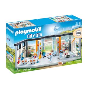 playmobil furnished hospital wing