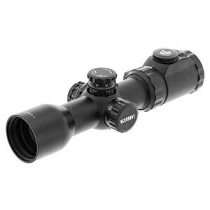 utg® op3 1.5-6x36 crossbow scope, ao, rgb, 130 hunter bdc