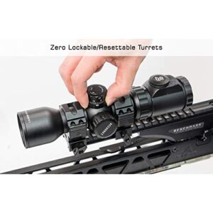 UTG® OP3 1.5-6X36 Crossbow Scope, AO, RGB, 130 Hunter BDC