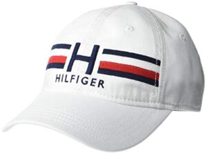 tommy hilfiger men's ira baseball cap classic white