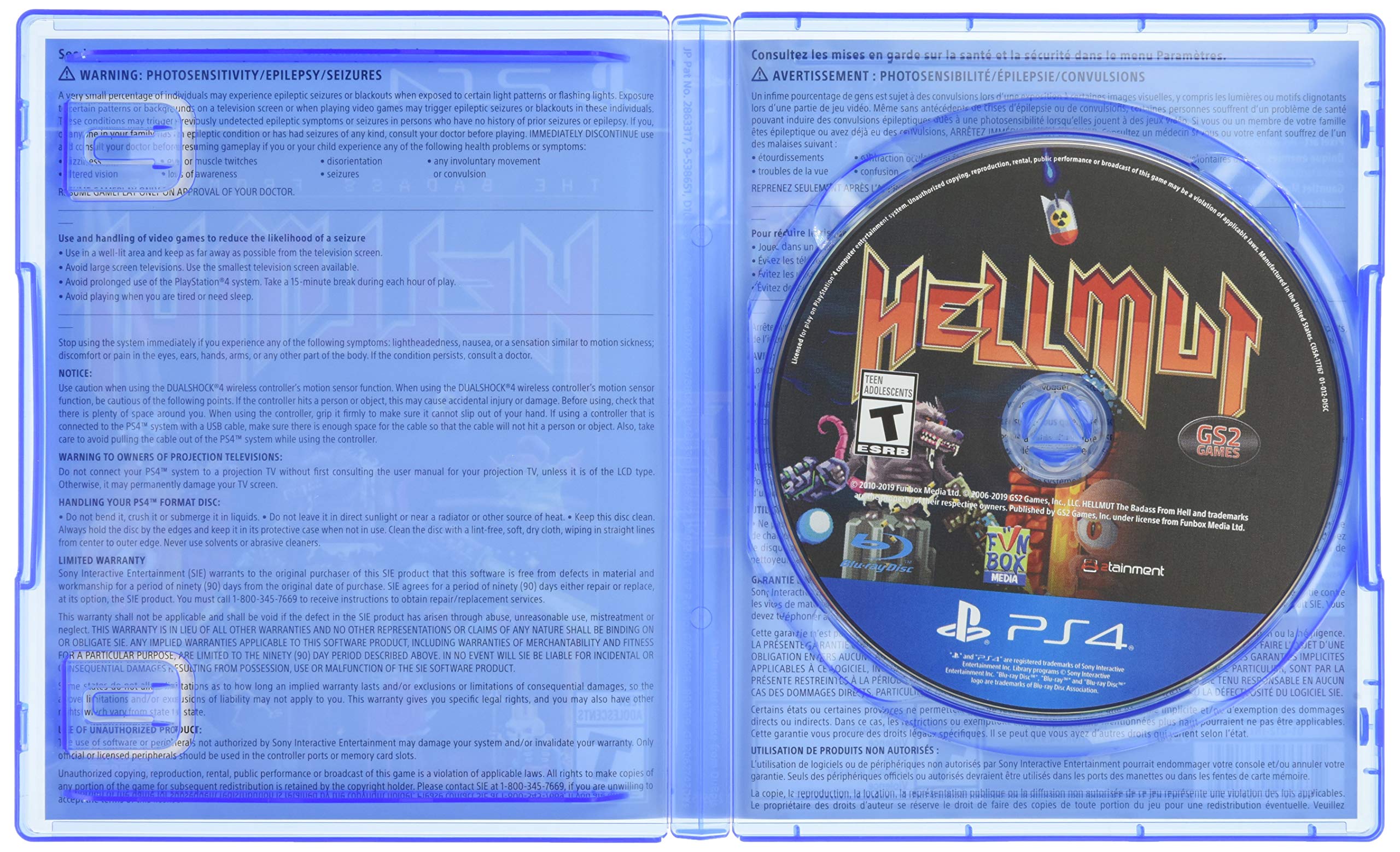 Hellmutt: Game Solutions 2 The Badass From Hell - PlayStation 4