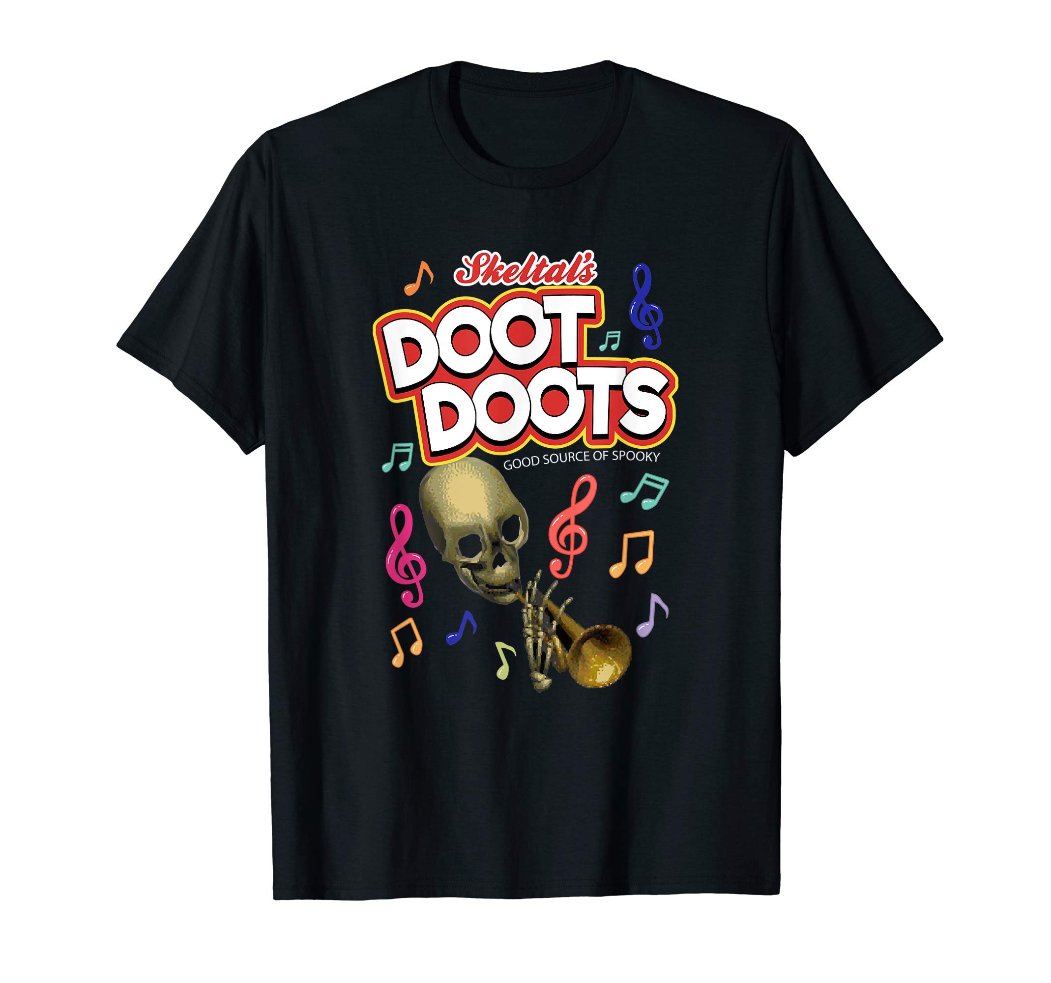 Skeltal's Doot Doots Spooky Boi Halloween Sbubby Cereal T-Shirt