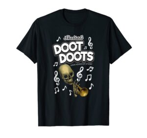 skeltal's doot doots spooky boi halloween sbubby cereal t-shirt