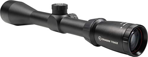 Crimson Trace 3-9x40mm 1 Series Mid-Range Sport Riflescope with SFP, Duplex Reticle and Scope Rings for Hunting, Shooting and Outdoor