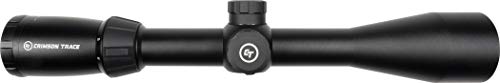 Crimson Trace 3-9x40mm 1 Series Mid-Range Sport Riflescope with SFP, Duplex Reticle and Scope Rings for Hunting, Shooting and Outdoor