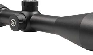 Crimson Trace 3-9x40mm 1 Series Mid-Range Sport Riflescope with SFP, Duplex Reticle and Scope Rings for Hunting, Shooting and Outdoor