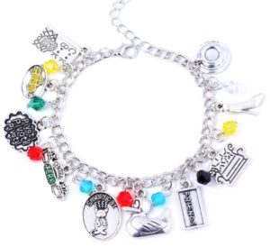 friends charm bracelet （cute box included) - merchandise costume jewelry gifts for women, gift for girlfriend, valentine