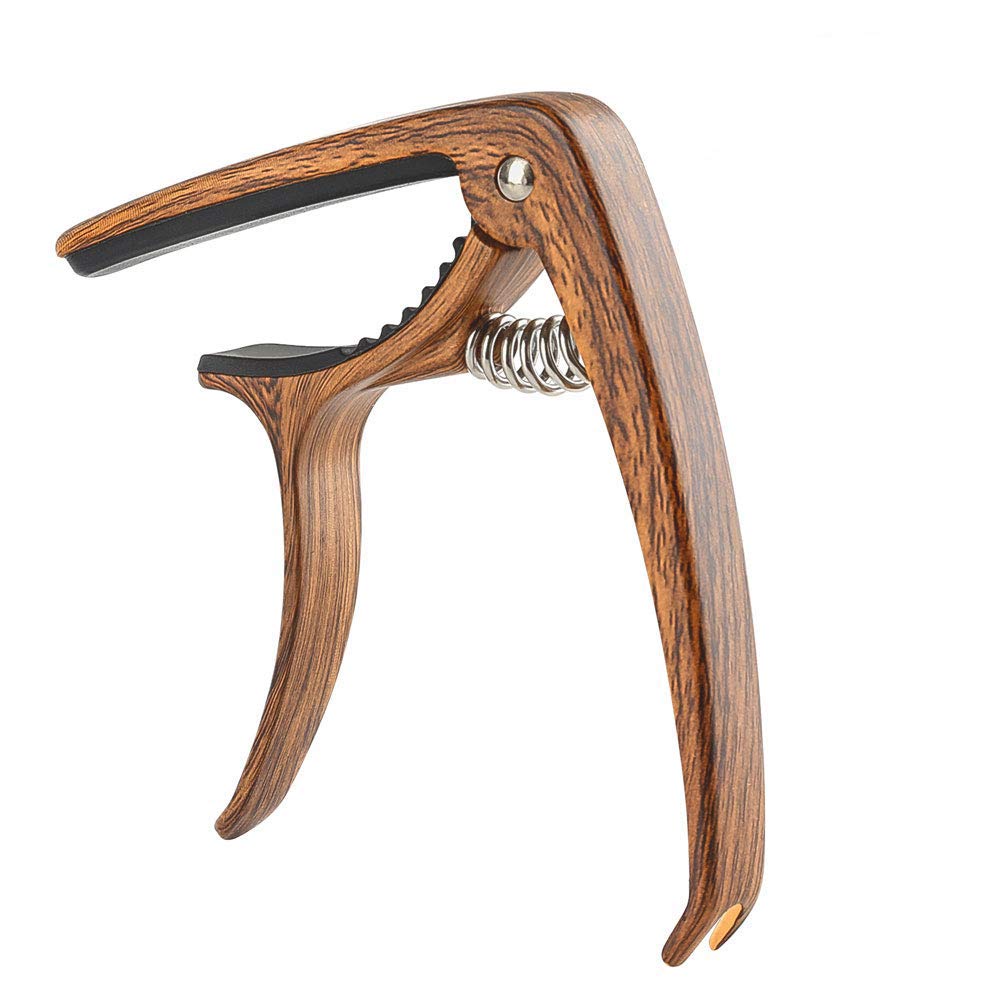 Guitar Capo, Premium Zinc Alloy Capo for Acoustic, Electric and Classical Guitars, Ukulele, Banjo, Bass, Mandolin