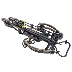 BearX Intense Ready to Shoot Crossbow Package with Scope, Quiver, Bolts, Cocking Rope, and Wax, Strata Finish, One Size (AC03A2AA185)