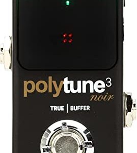 TC Electronic PolyTune 3 Noir Mini Polyphonic Tuning Pedal