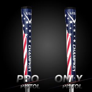 CHAMPKEY USA Pistol Golf Putter Grip | Comfortable Polyurethane and Lightweight Putter Grips