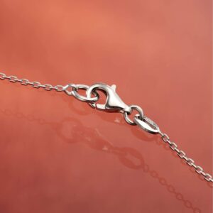 Ross-Simons Italian Sterling Silver Love Knot Pendant Necklace. 18 inches